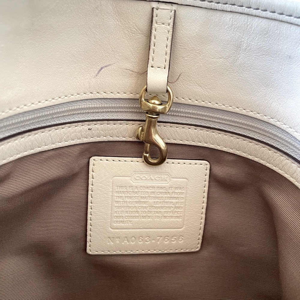 Authentic Vintage Classic Coach Cc Monogram Shoulder … - Gem
